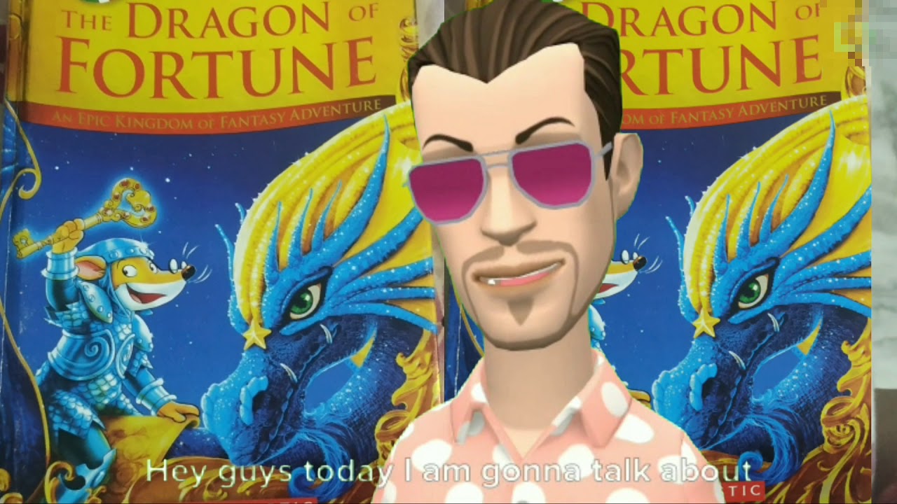 Germino Stilton the dragon of fortune book review.. - YouTube