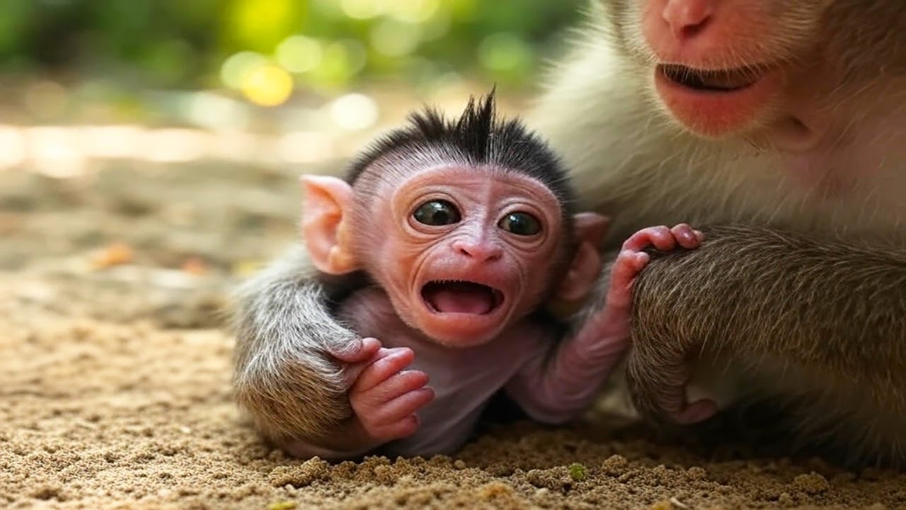 Charlie's First Bites: A Baby Monkey's Taste Bud Journey - YouTube