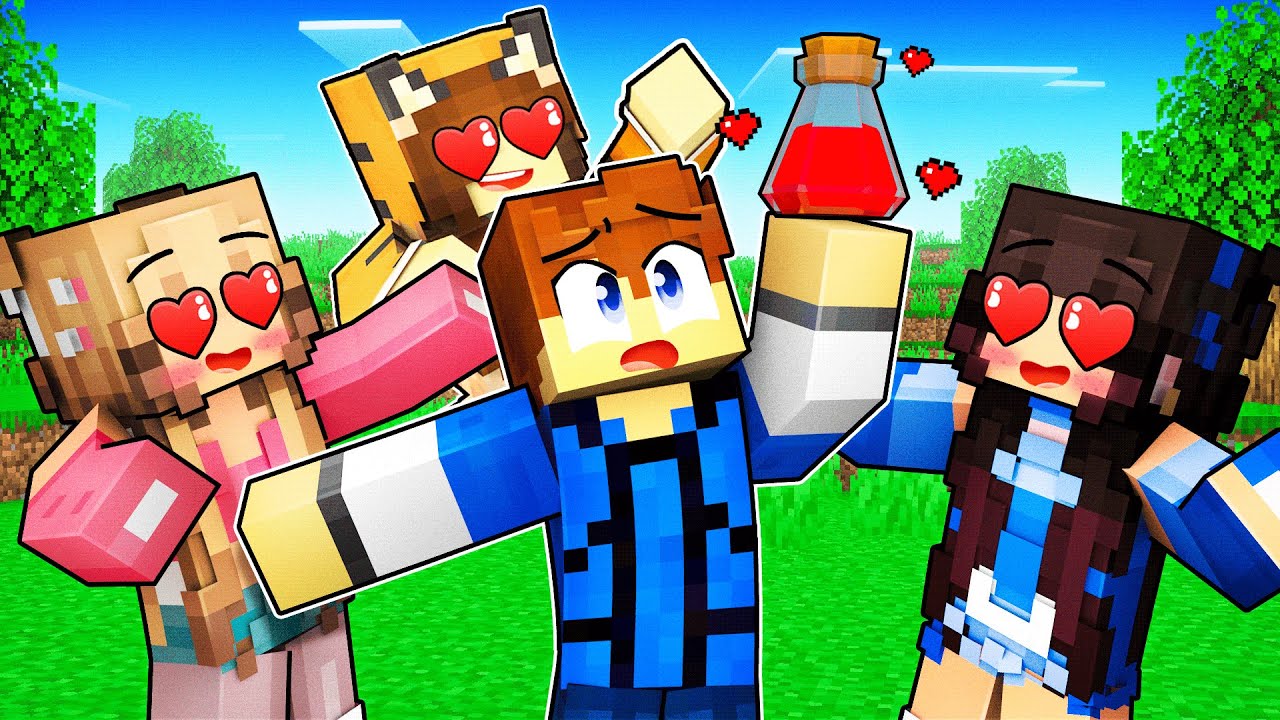 The Love Potion - (Minecraft Movie) - YouTube