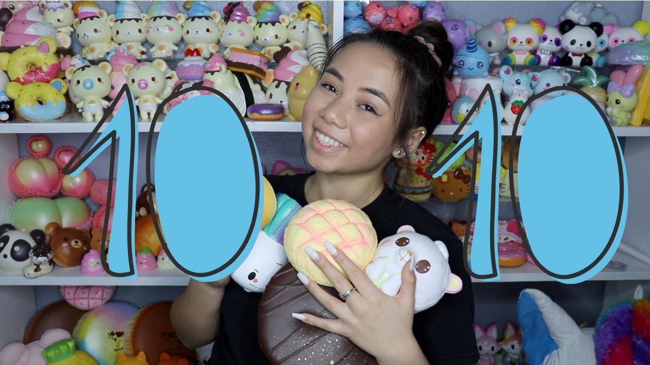 MY TOP 10 SOFTEST SQUISHIES - YouTube