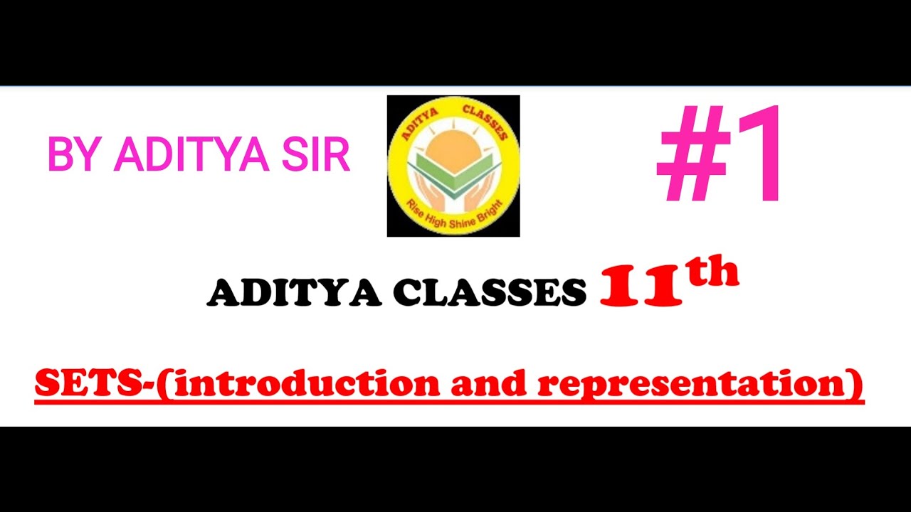 CLASS 11 SETS PART 1 - YouTube