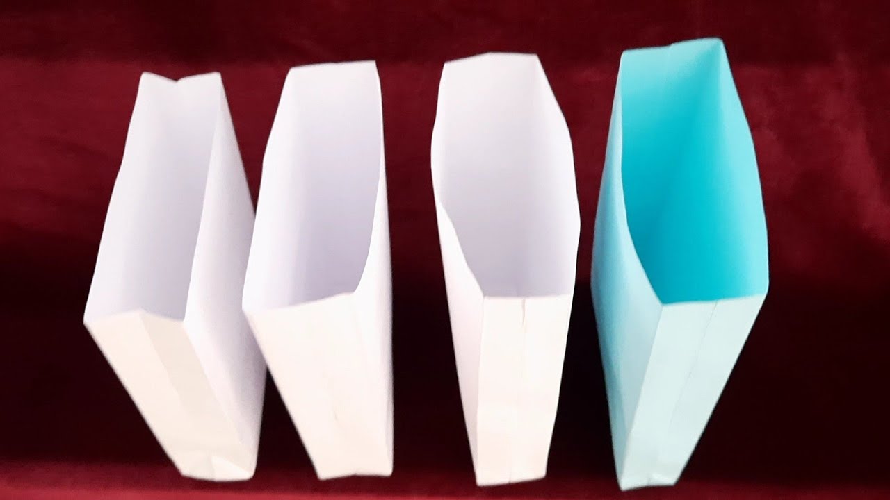 How to make Paper bag Diy-Tutorial Easy - YouTube