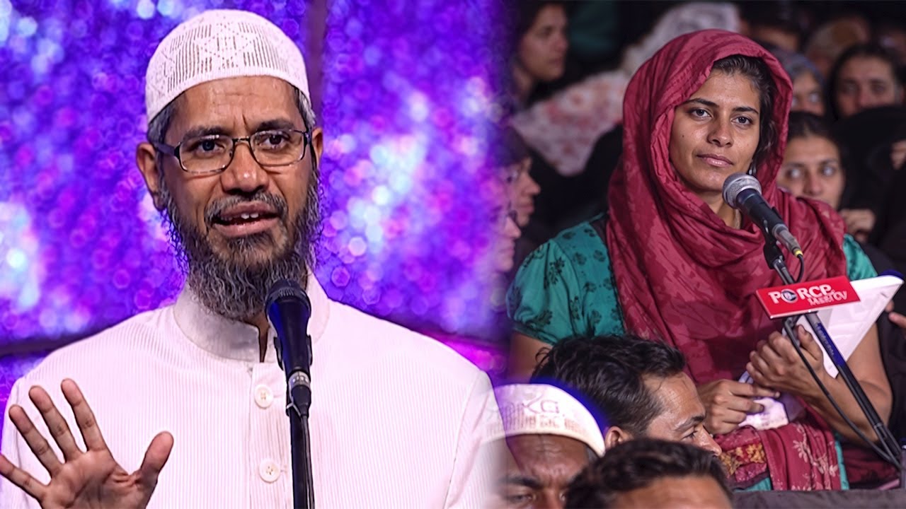 Clever Christian Girl Challenged dr zakir naik latest Sawal Jawab in ...