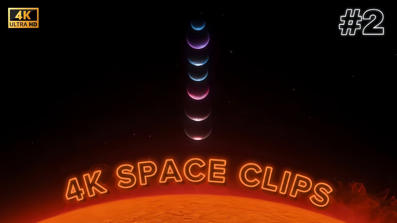 [4K] Space Scenepack | Space Clips For Edits #2 - YouTube