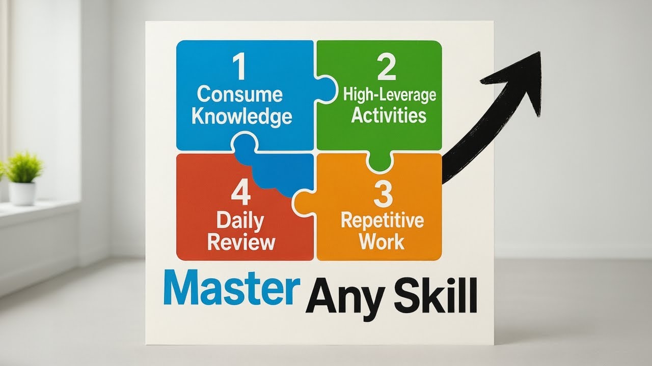 How to Master Any Skill in 90 Days (My 4-Step System) - YouTube