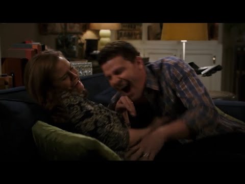 Bones 9x17 - Booth and Brennan end scene