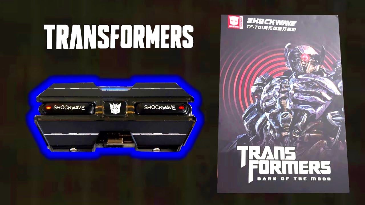 Shockwave TF T01 Wireless Bluetooth Earphone, Transformers Audio - YouTube