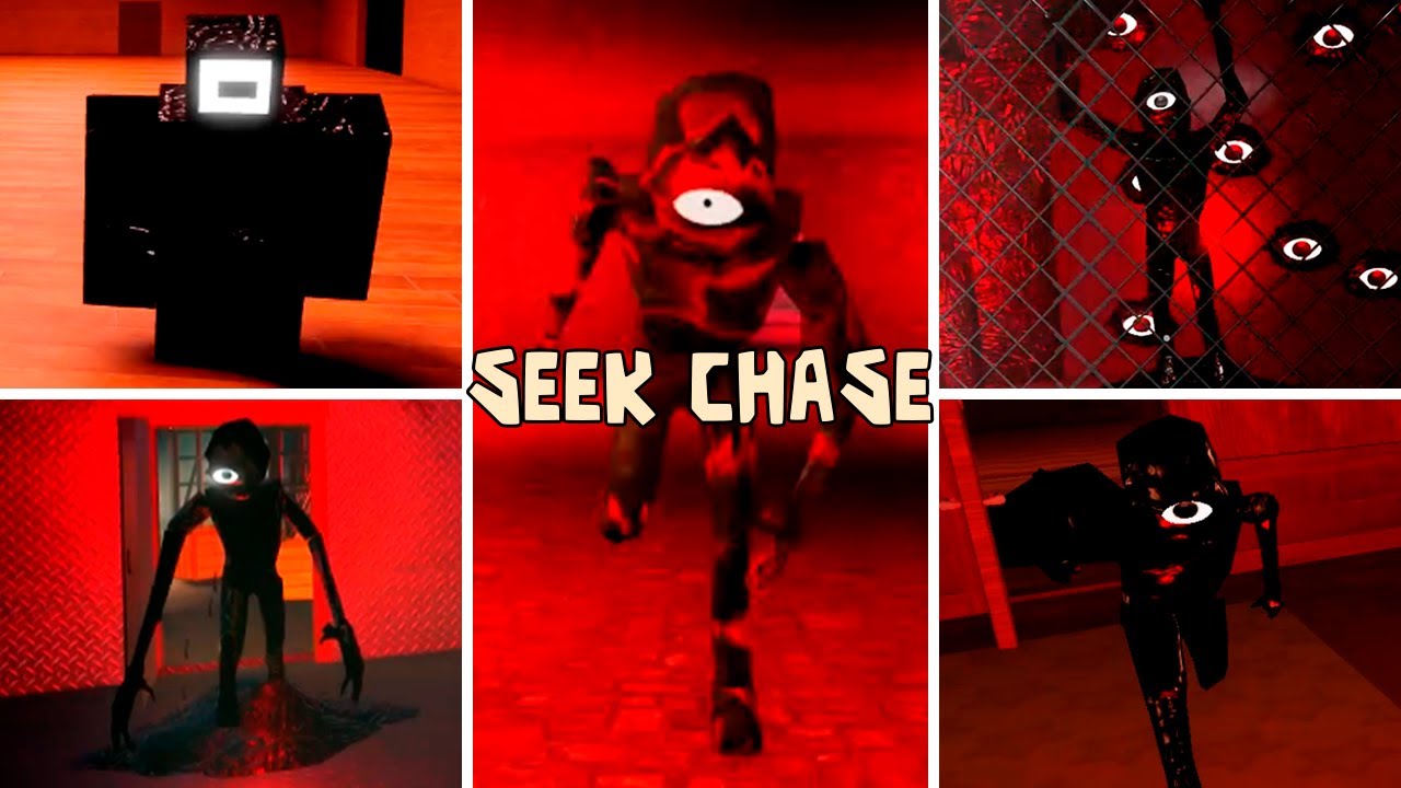 DOORS Seek Chase VS 32 Different Seek Chases | Roblox - YouTube