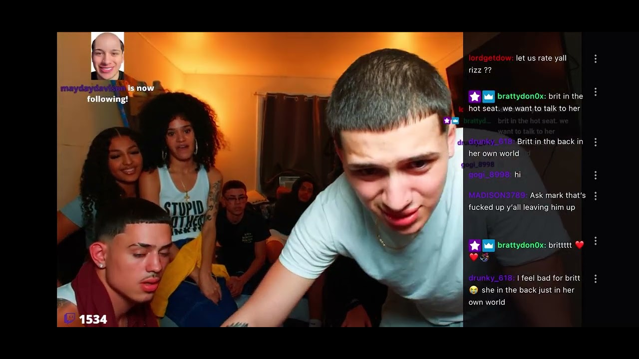 SHANGELNYC TWITCH STREAM FT. MYA, NICKGET2IT, BRITTANY KIANA, AJSOWAVEY ...