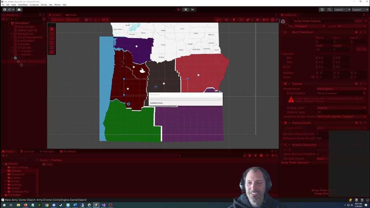 Unity Lets Make A 2d 4x Game Smoothdamp And Army Movement Youtube