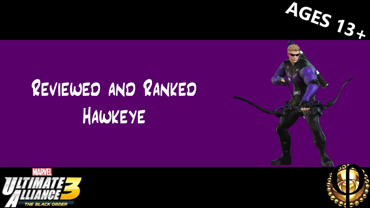 Reviewed and Ranked: Hawkeye - Ultimate Alliance 3 - YouTube