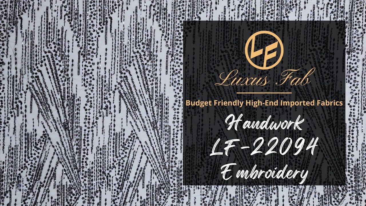Luxus Fab | Handwork LF 22094 Embroidery | Budget Friendly High-End ...