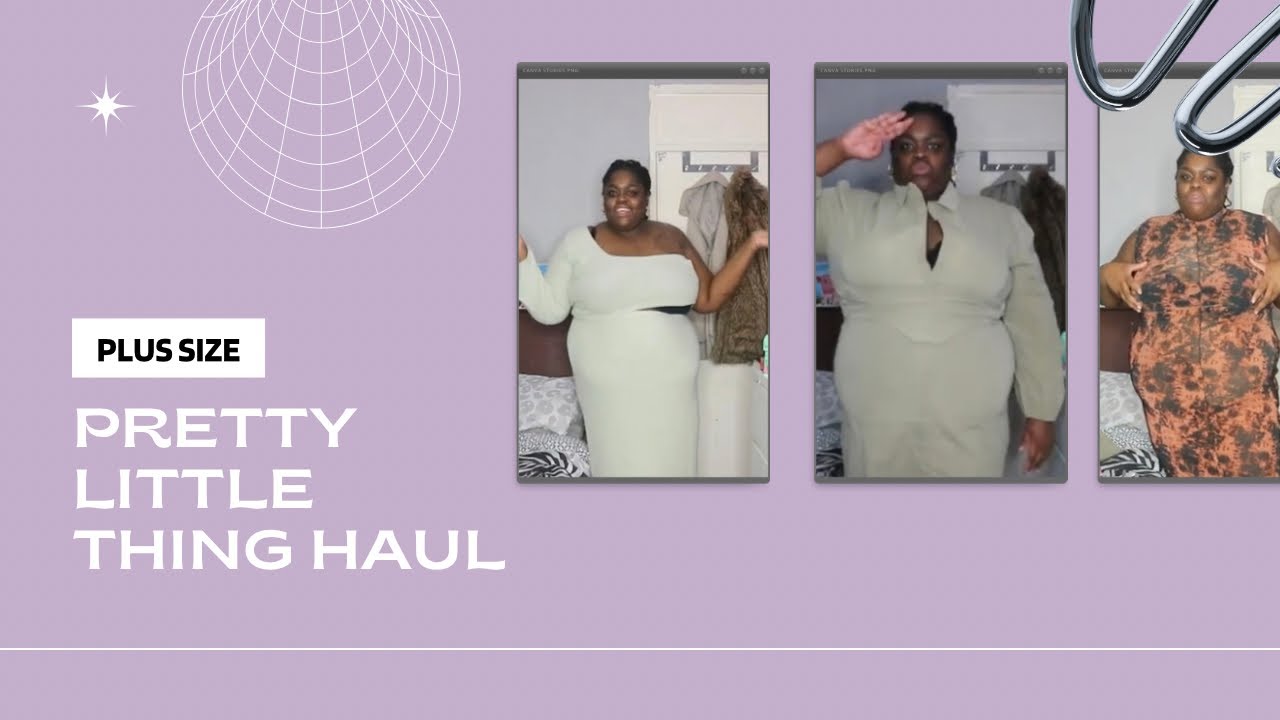 PLT x Leslie Sidora Collection Plus Size Haul. - YouTube