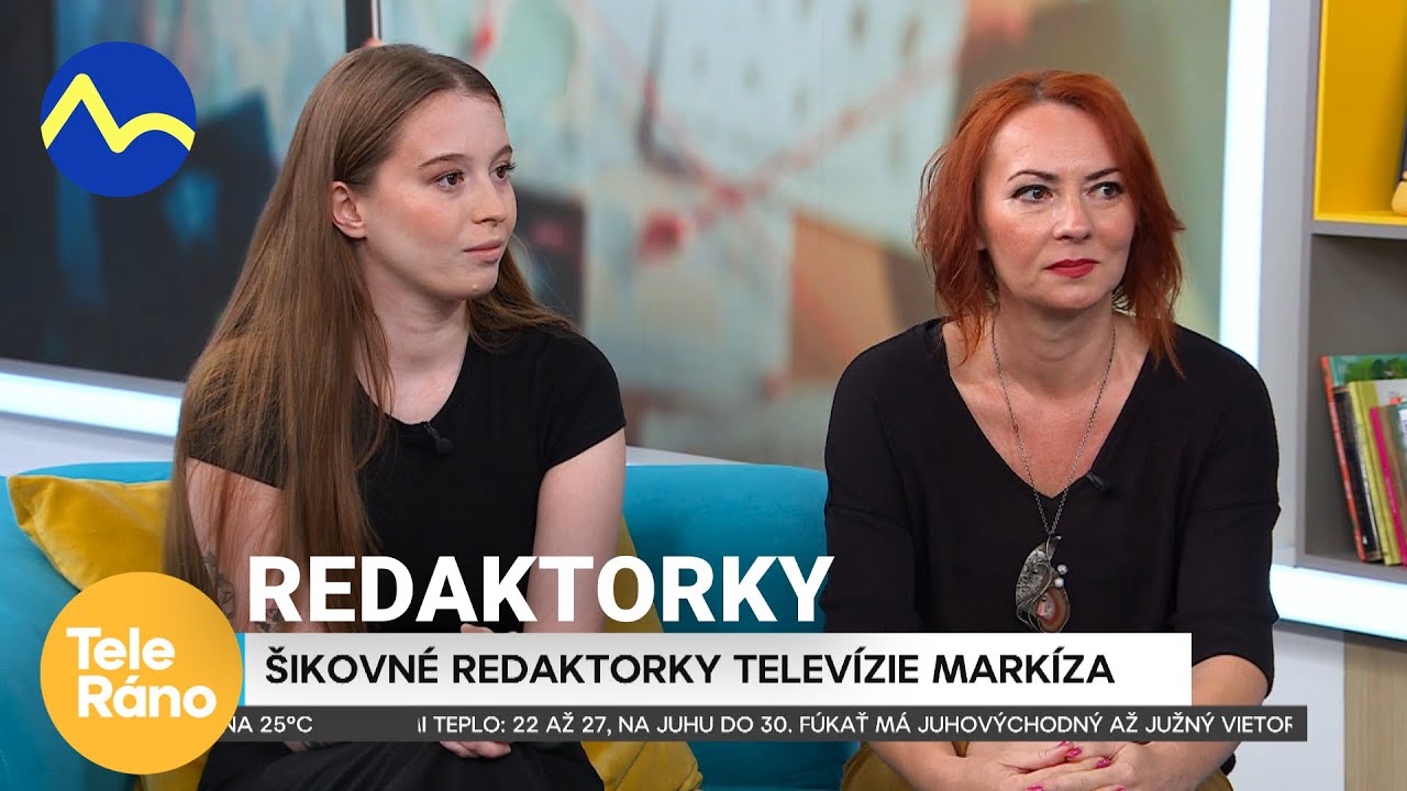 Šikovné redaktorky Televízie Markíza | Teleráno - YouTube