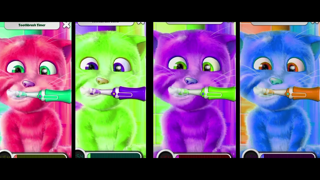 My Talking ginger 1 funny colour fail movement android gameplay part 68 ...