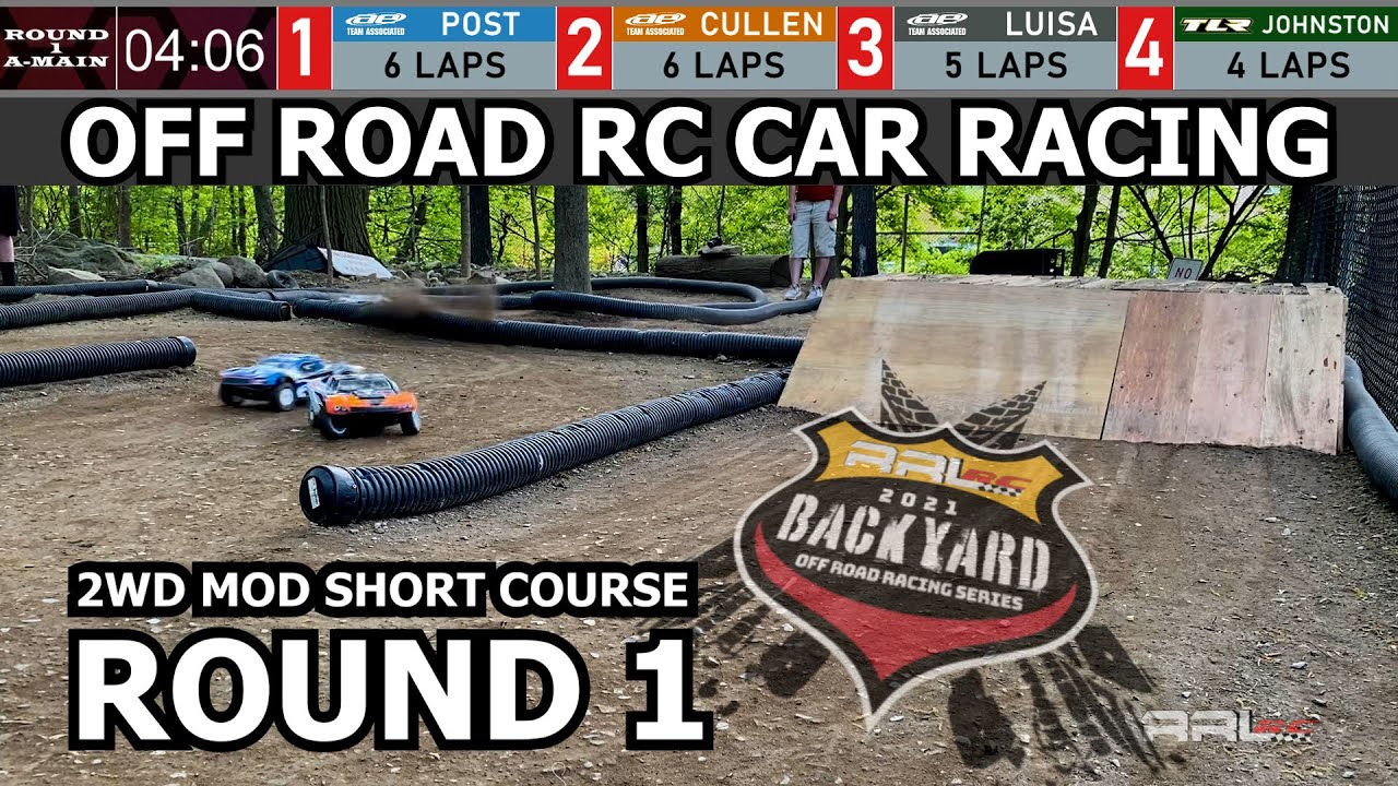 Backyard RC Short Course Race RD 1 | 2021 RRLRC - YouTube