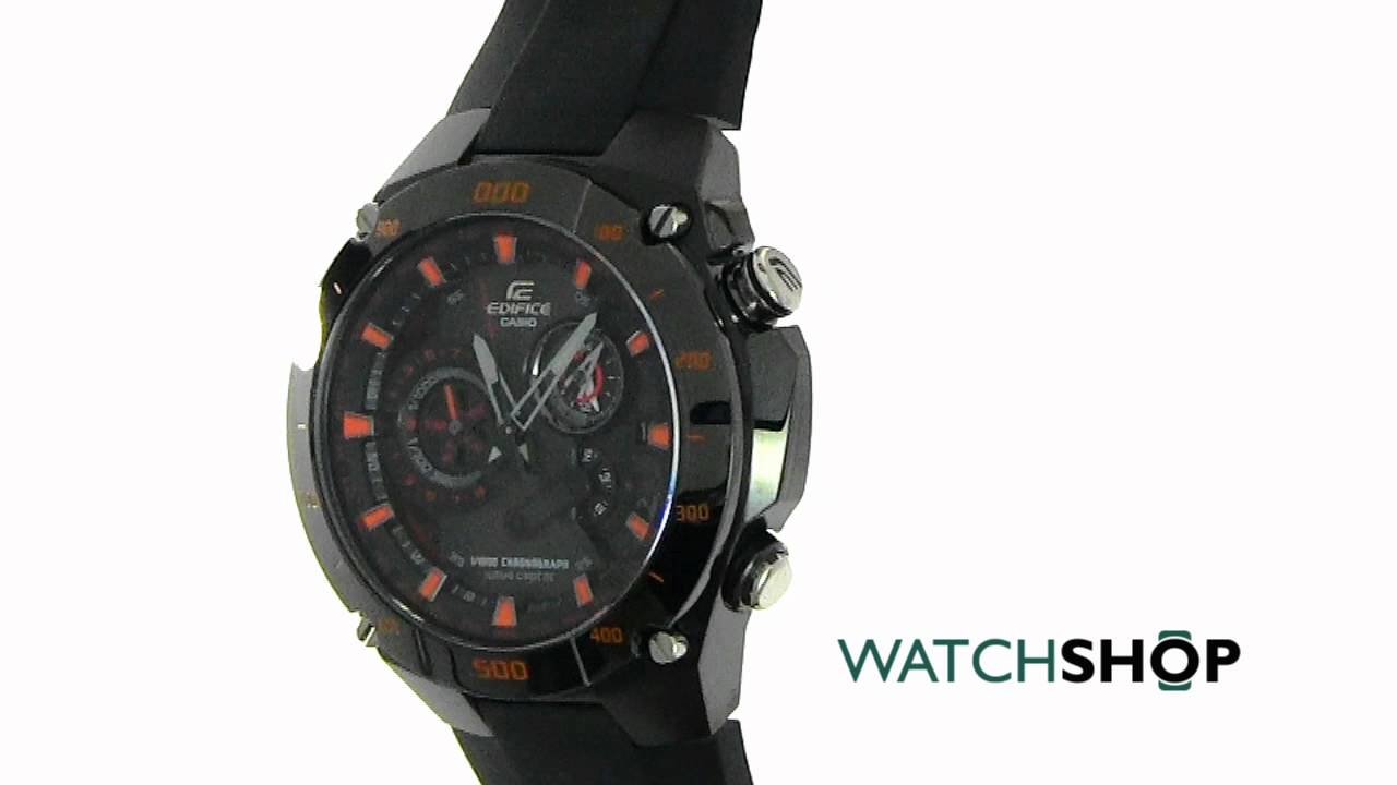Men's Casio Edifice Wave Ceptor Alarm Chronograph Watch (EQW-M1100C ...