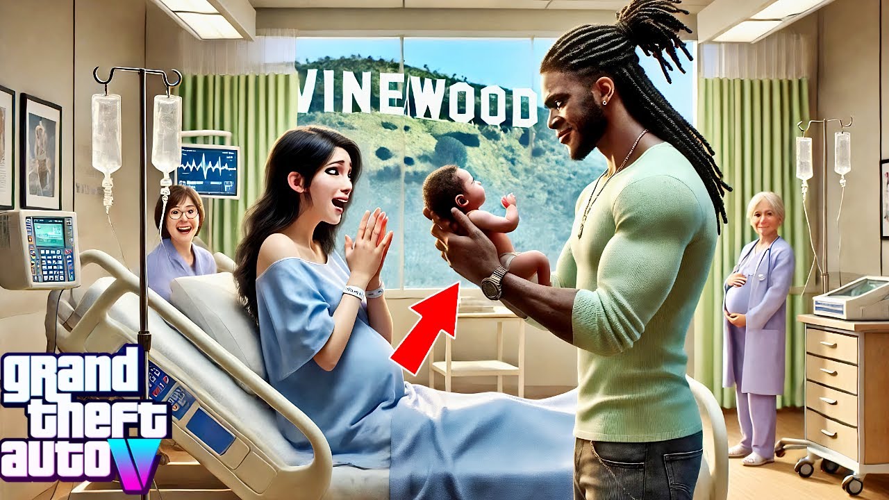 😱WOW! 😭Franklin's Secret Baby Test Revealed-GTA 5 Real Life Mod ...