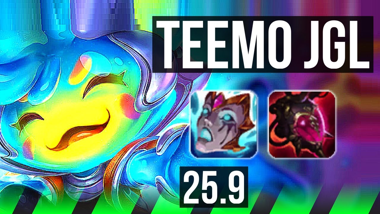 TEEMO vs GRAVES (JGL) | EUW Master | 25.9 - YouTube