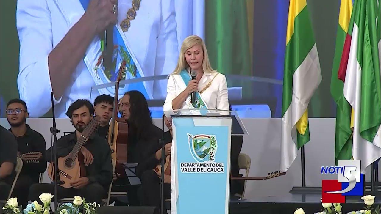 Discurso de posesión de Dilian Francisca Toro como Gobernadora del Valle - YouTube