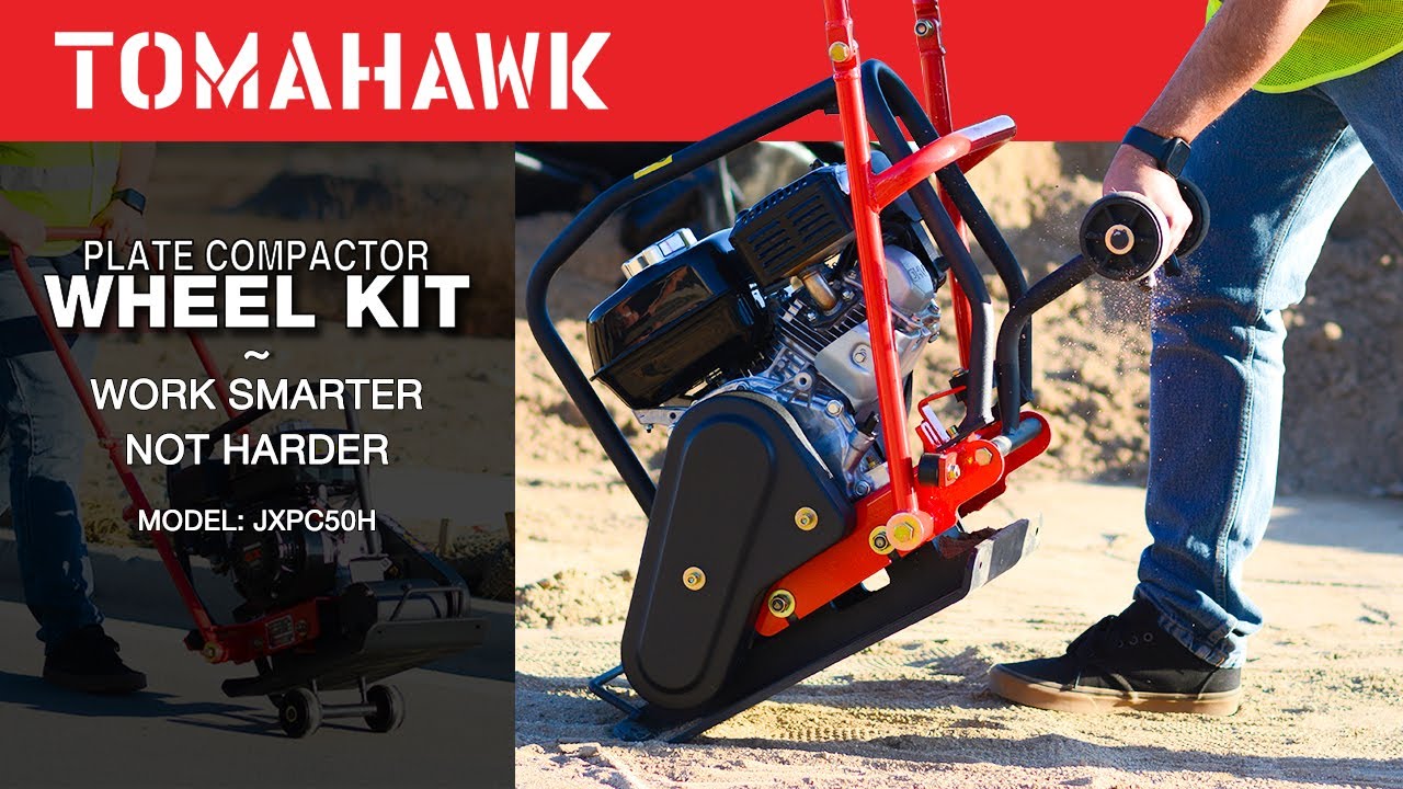 Add Compactor Portability with this Easy to Install Wheel Kit - YouTube