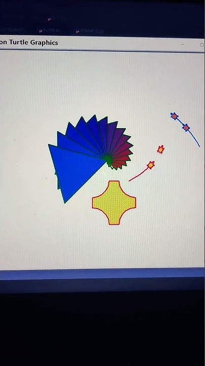 Amezing creating turtle shapes in python programming 👨‍💻 - YouTube