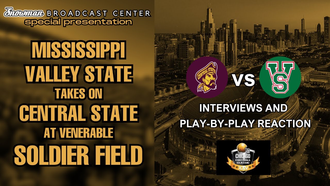 Central State vs. Mississippi Valley State | Chicago Football Classic ...