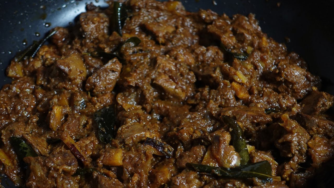 ചിക്കൻ കരൾ റോസ്റ്റ് l Chicken Liver Roast Recipe Malayalam l Kerala ...