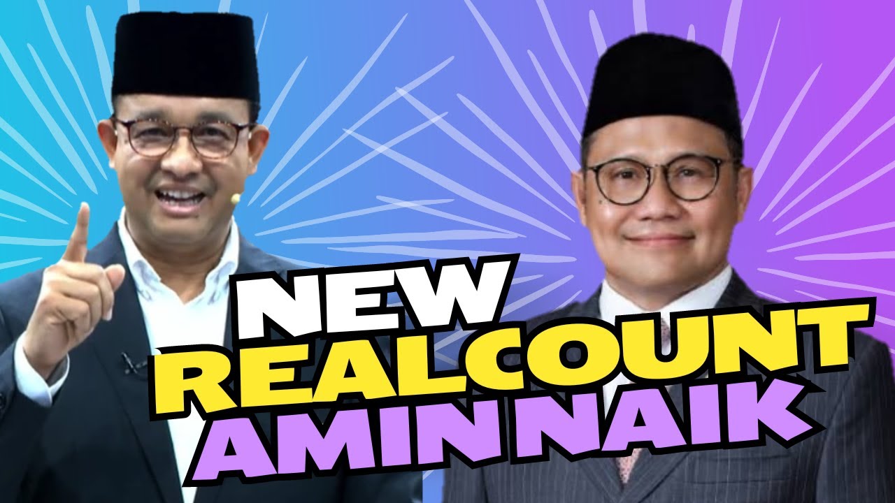 ANIS MUHAIMIN MULAI MENYUSUL REAL COUNT PILPRES 2024 - YouTube