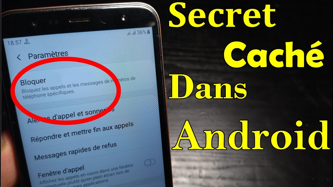 Secret Caché Dans Votre Téléphone Vous Permet à Savoir Une Chose Très ...