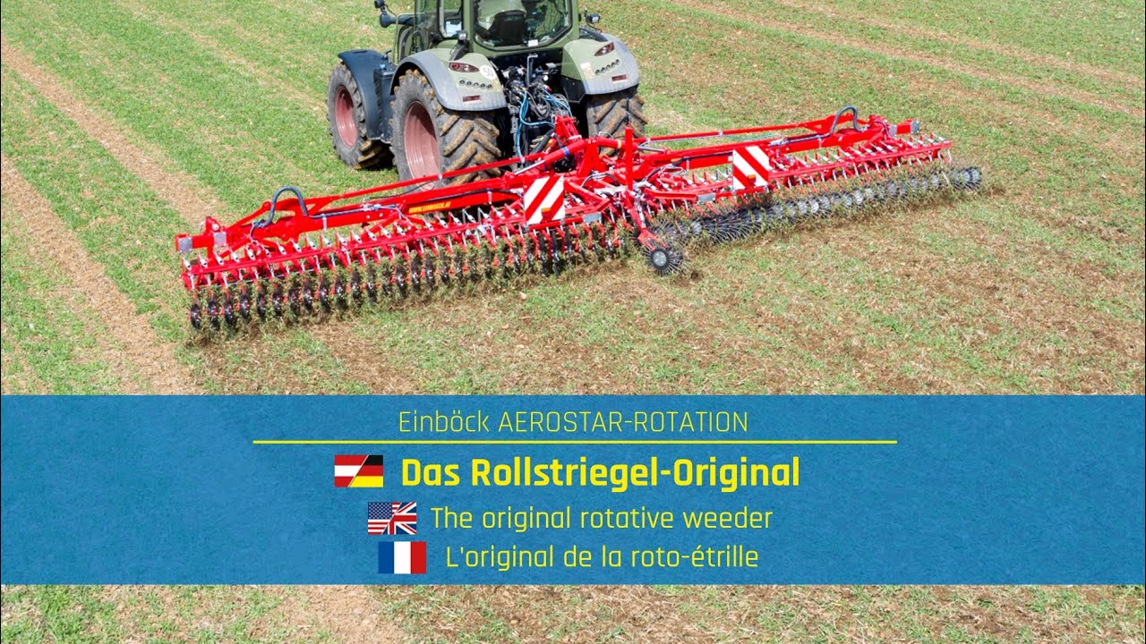 Rollstriegel | Rotative weeder | Roto-étrille | AEROSTAR-ROTATION by ...