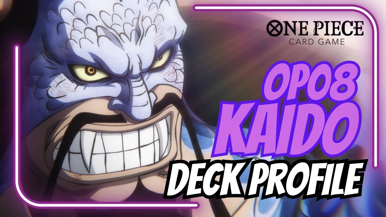 [OP08] INSANE Kaido Deck List | One Piece Card Game - YouTube