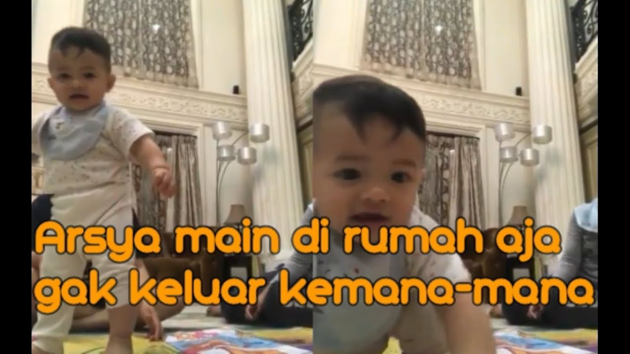 Arsya Mainnya Dirumah Aja - YouTube