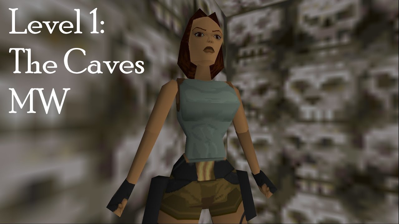 Tomb Raider (1996) Walkthrough | Level 1: The Caves [All Secrets] - YouTube