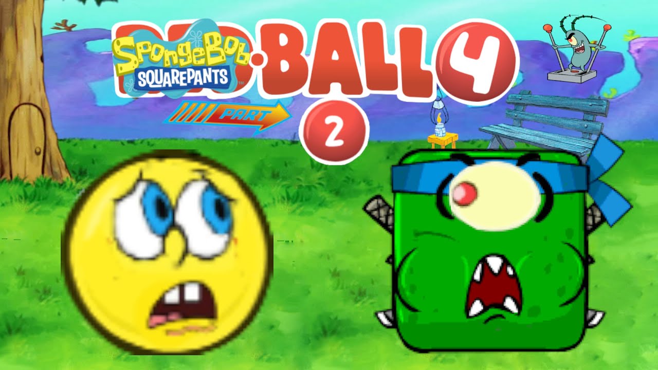 RED BALL 4: SPONGEBOB AGAINST PLANKTON NINJA BOSS "All Levels ...