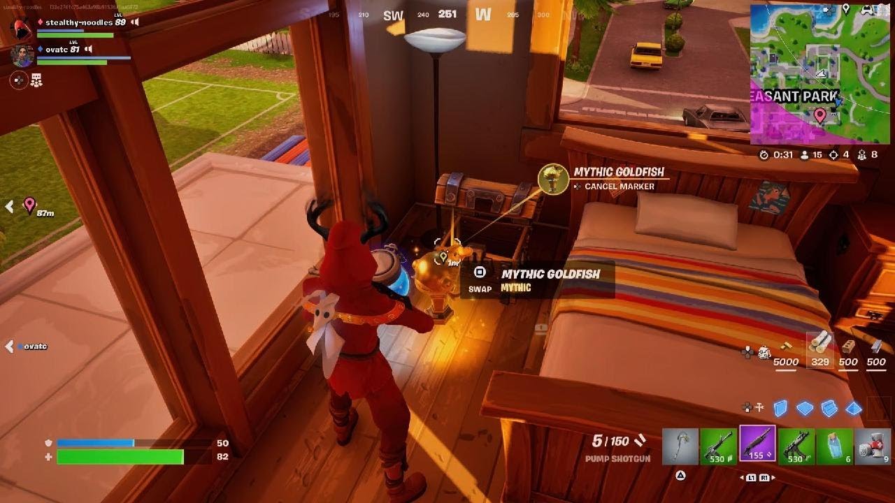 I found the mythic flopper in Fortnite reload - YouTube