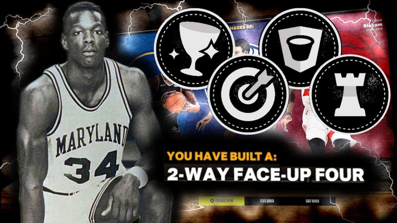 "2-Way Face-Up Four" Build on NBA 2K23! - YouTube