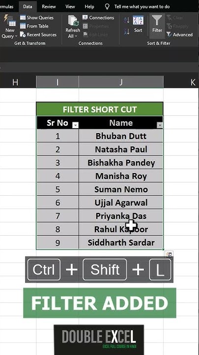 Excel Shortcut #msexcel #exceltutorial #exceltricks #exceltipshindi #exceltips #shorts #viral ...