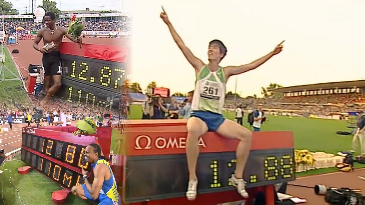 110m Hurdles History : All Time Sub 13 Seconds (inclusive) - YouTube