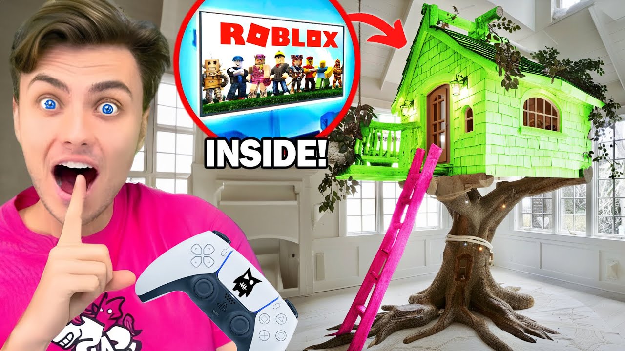 Secret Hidden Entrance to Epic GAMING FORT! - YouTube