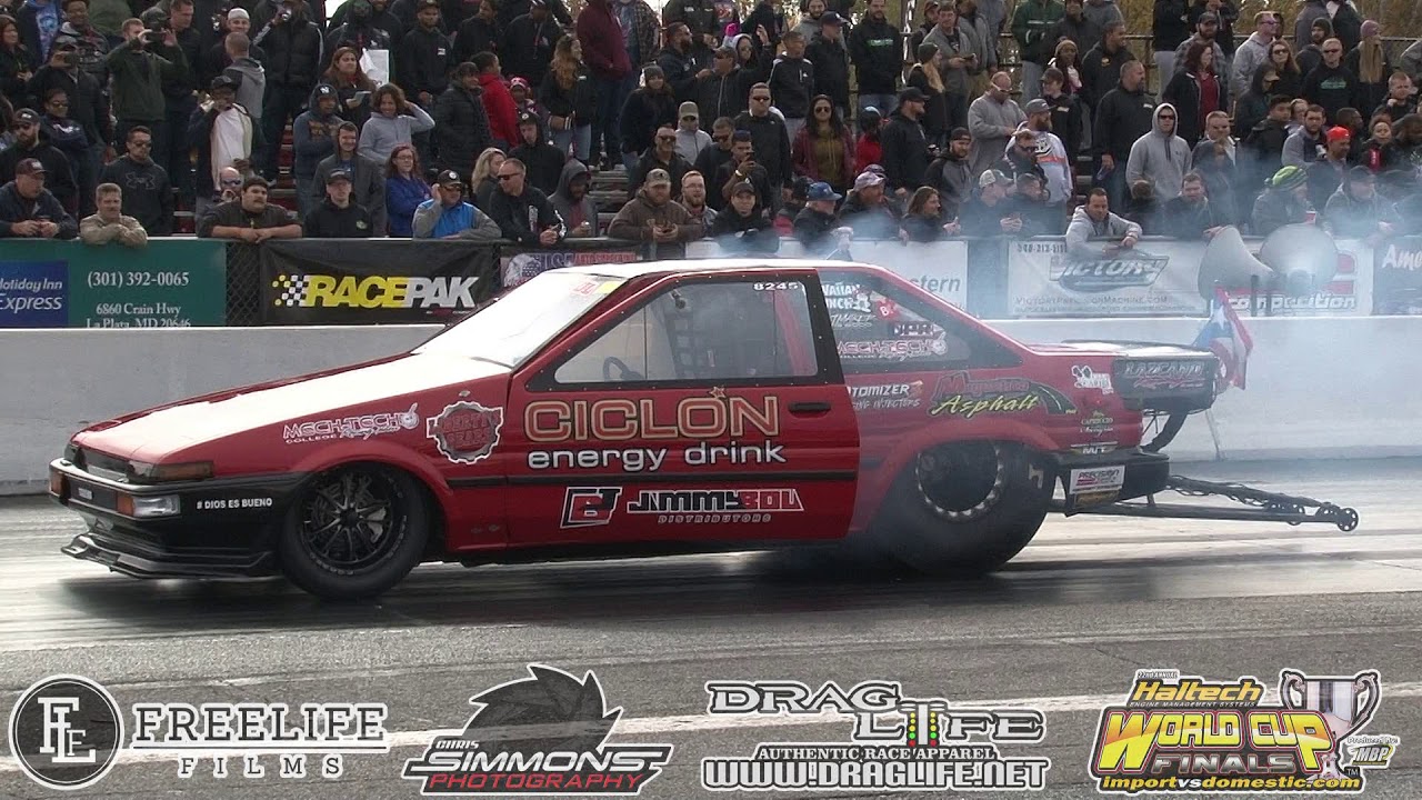 Modified Import World Record at WCF! - 5.91@242 El Humilde!! - YouTube