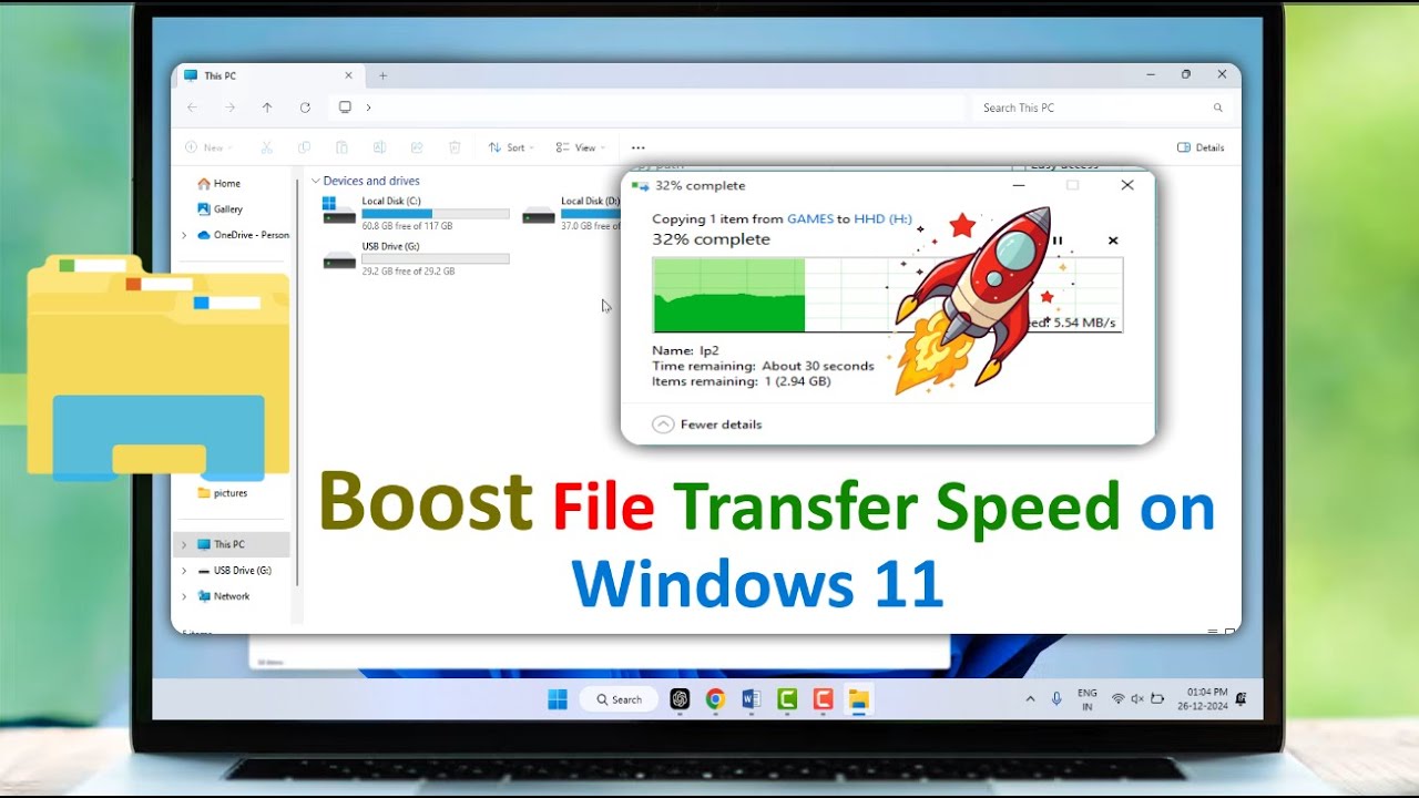 How to Speed Up File Transfers on Windows 11 | 100% Working Method ...