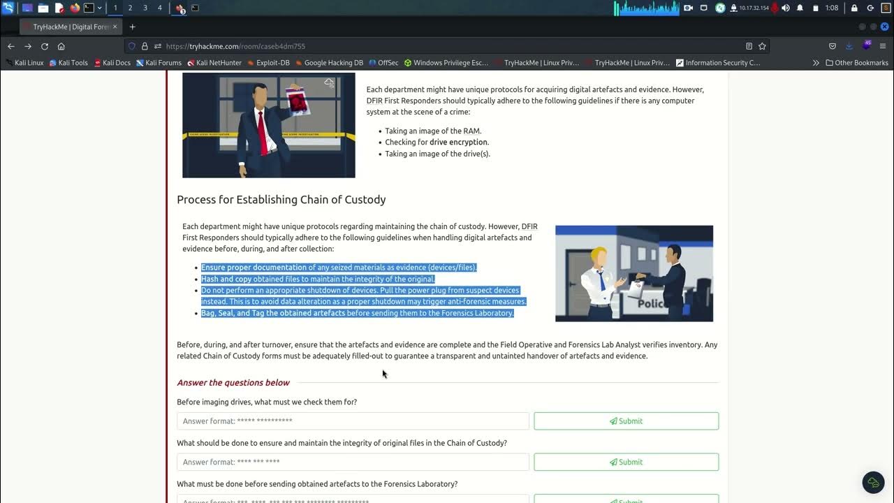 DFIR | TryHackMe Walk through | caseb4dm755 | CTF Challenge - YouTube
