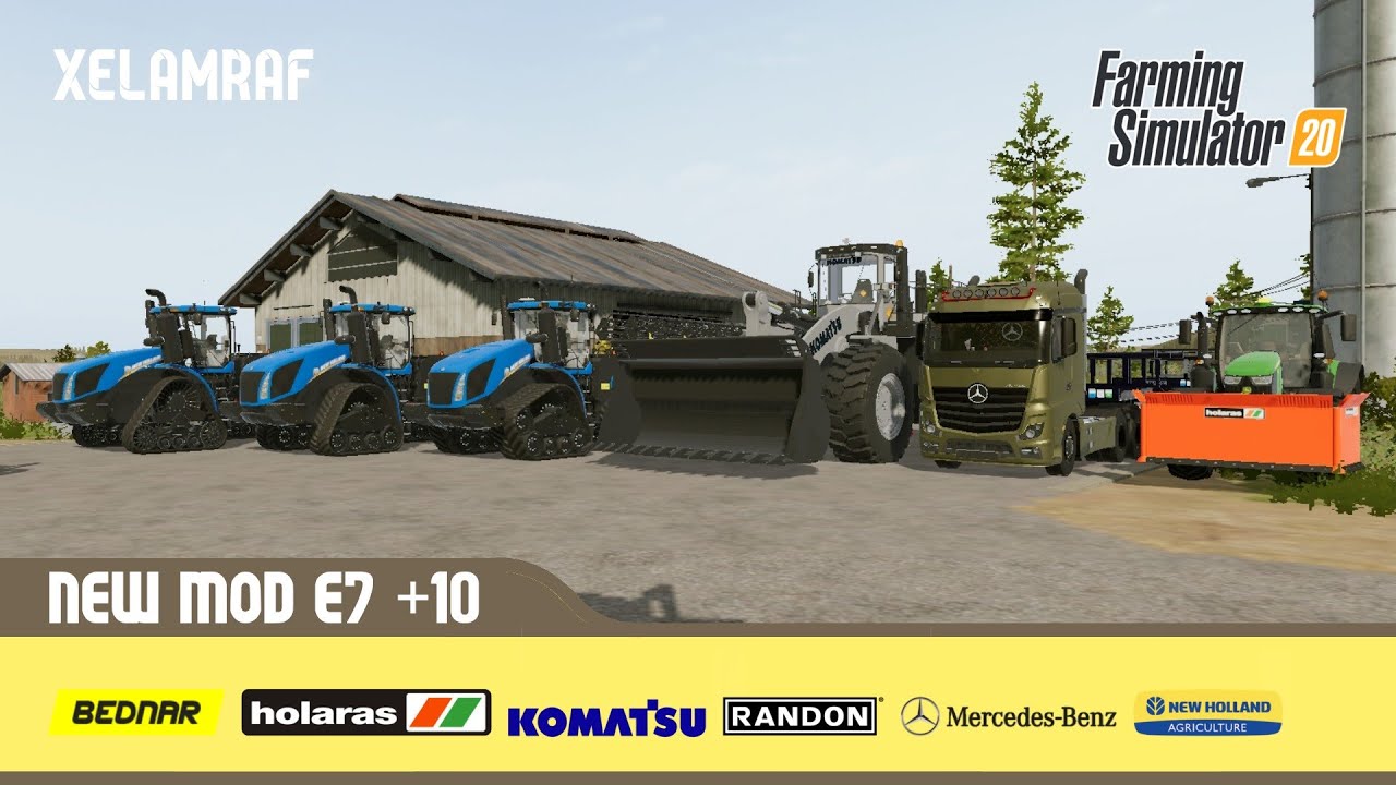 New Mod E7 [10] | What mods? | XelaMraf | Farming Simulator 20 Season 2 - YouTube