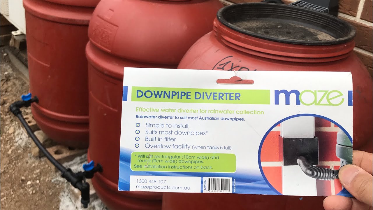 Maze water tank build eBay cheap irrigation how to build your own! rain ...