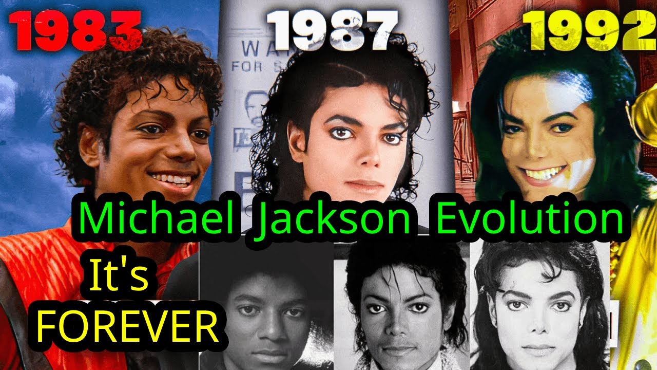 Michael Jackson Forever Evolution/ Michael Jackson Forever#trending #mj - YouTube