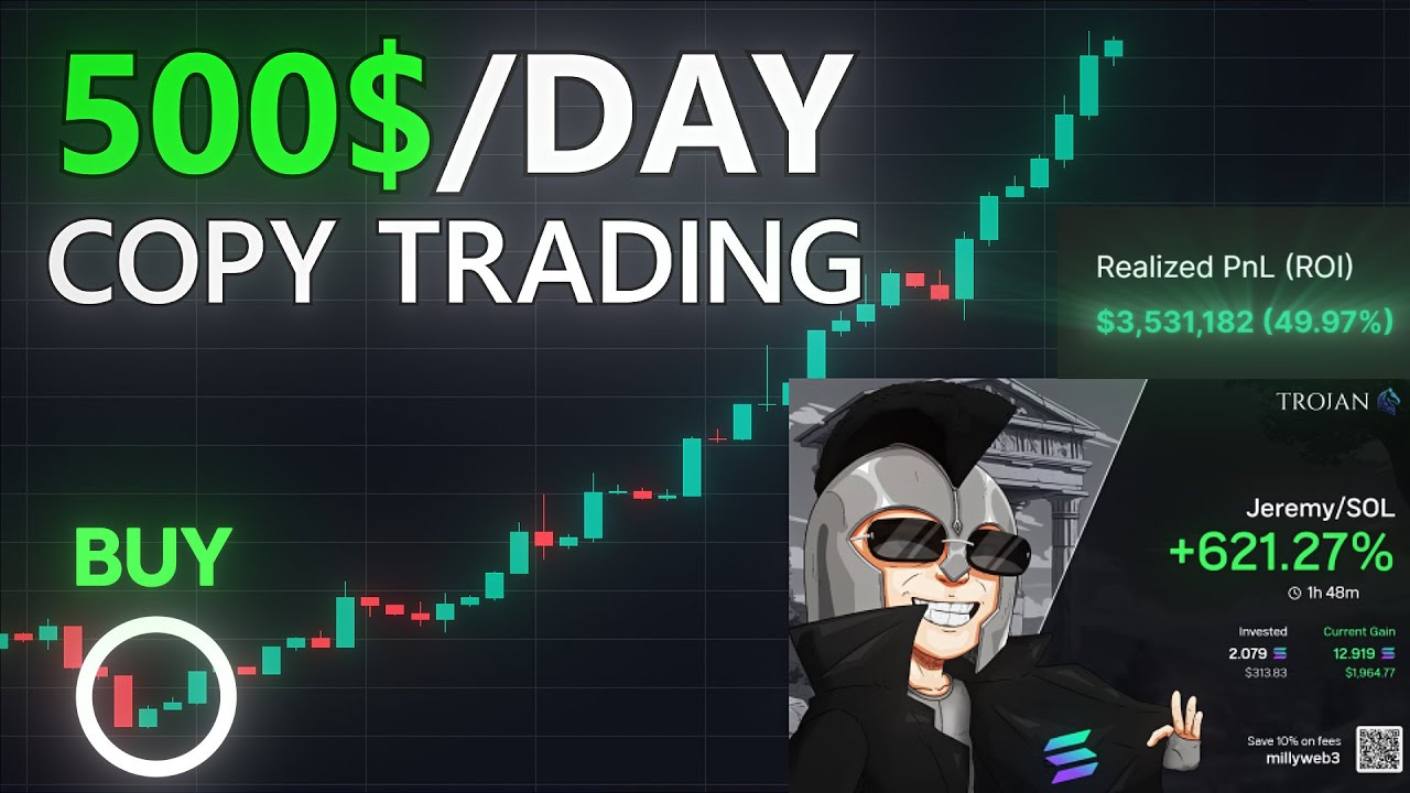 How To Make $500 EVERY Day COPY TRADING Meme Coins - YouTube