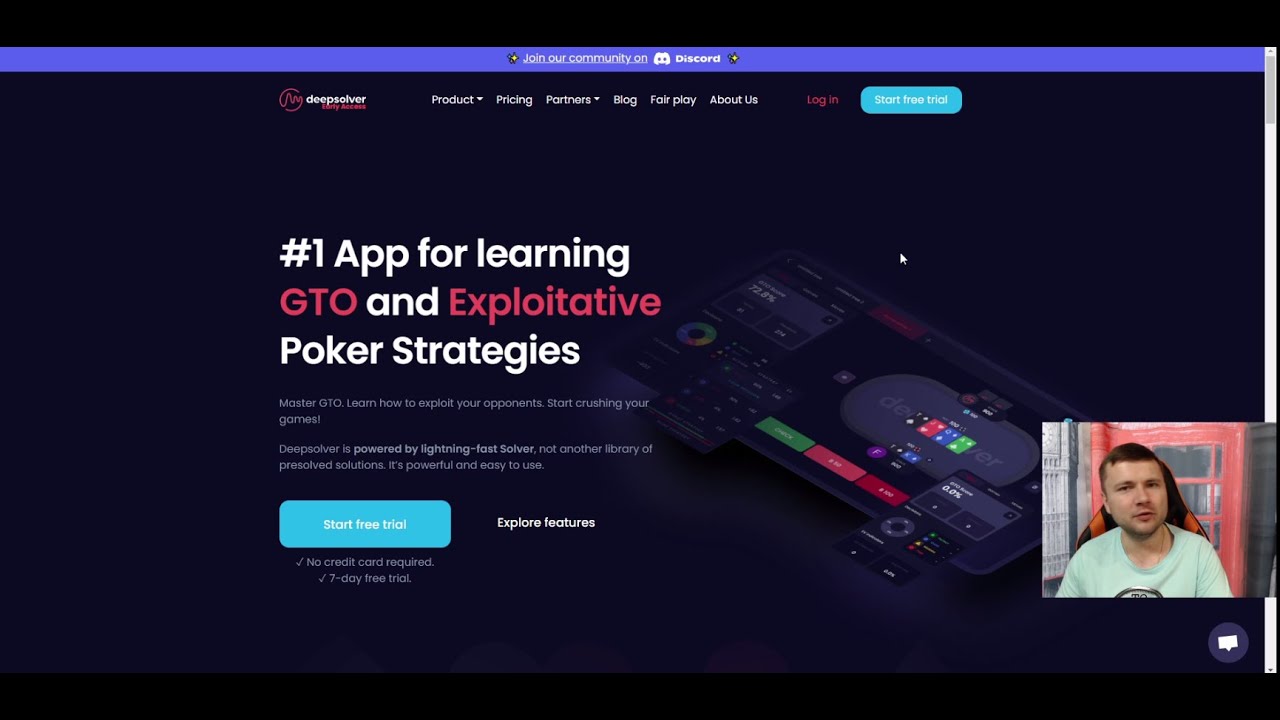 Deepsolver - инновационный софт для изучения GTO и эксплойт стратегий в покере| Разбор GTO ...