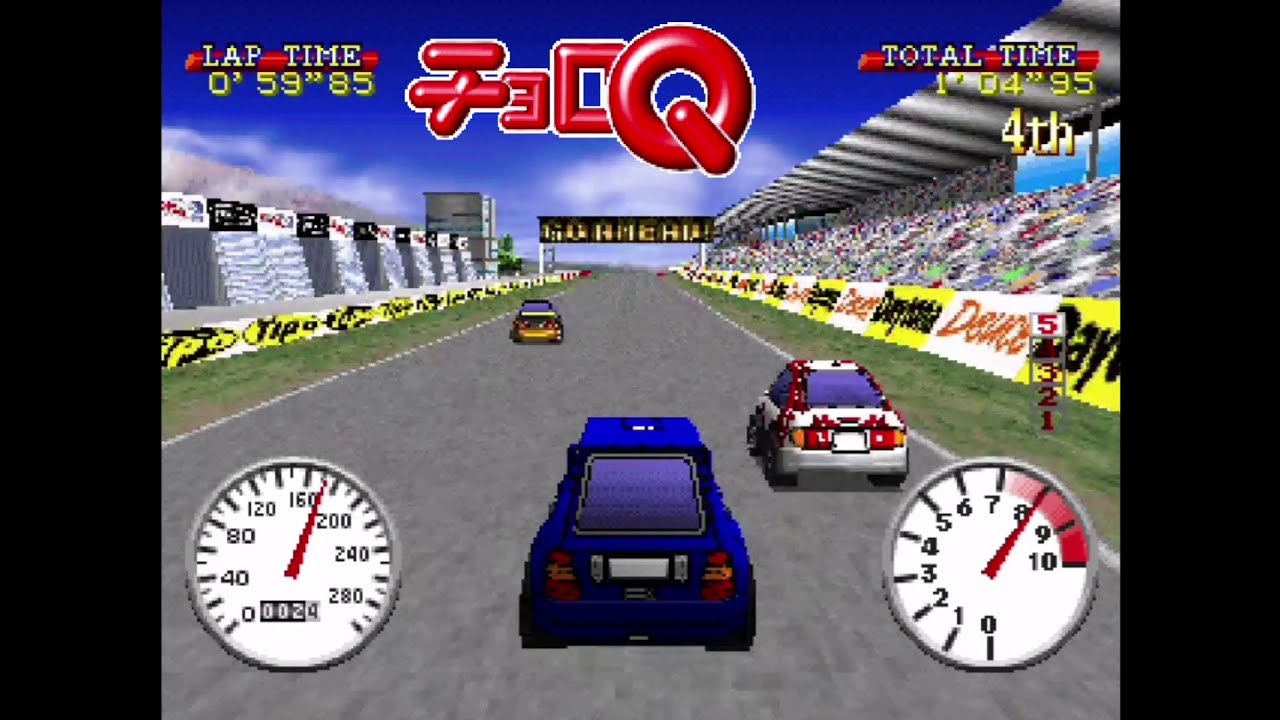 Choro Q - PS1 Gameplay - YouTube