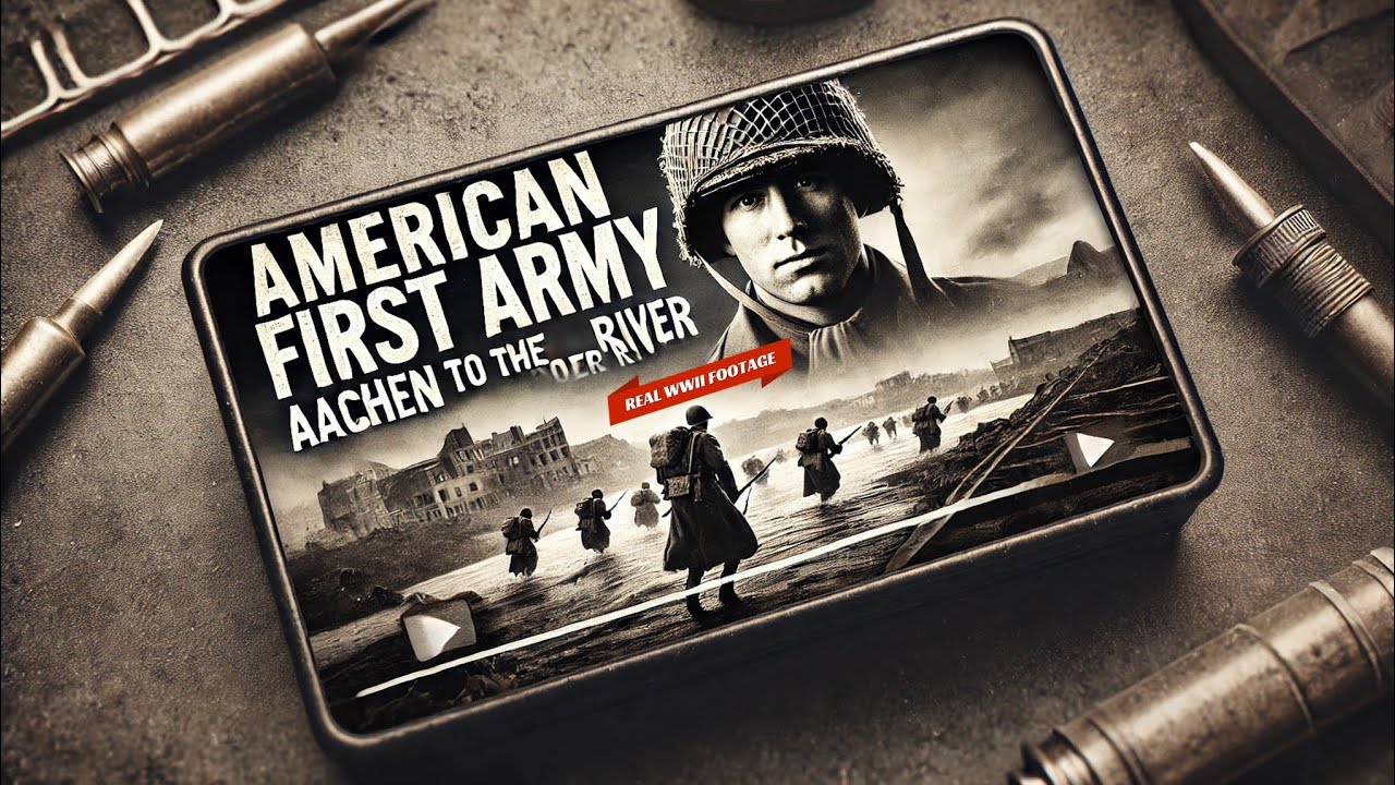 American First Army: Aachen to the Roer River – Real WWII Footage - YouTube